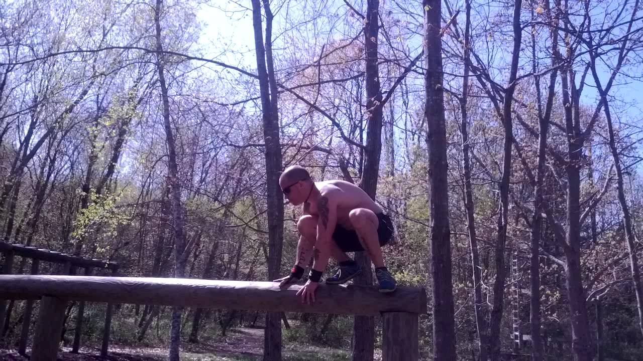 Spartan Race Training-The Balance Beam - YouTube