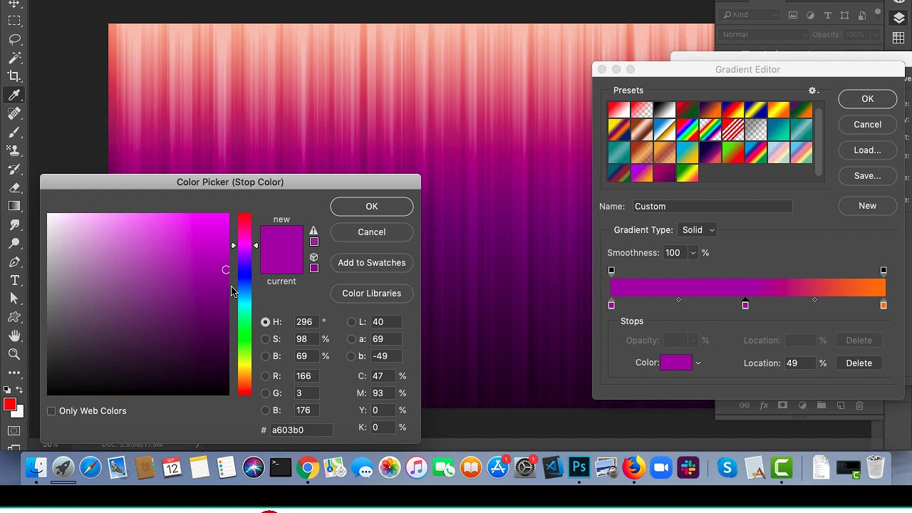Abstract Background Photoshop Tutorial | Gotographic - YouTube