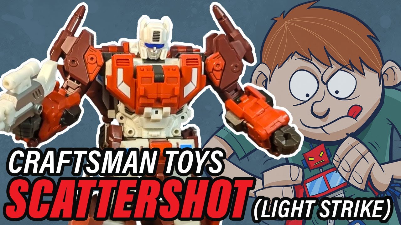 Craftsman Toys Scattershot/Light Strike Transformation Tutorial | Step ...