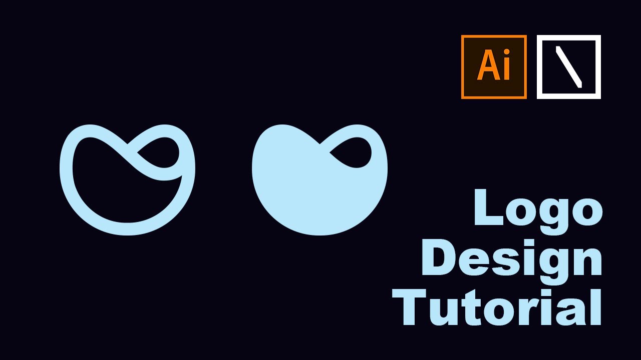 Water Wave Logo Design | Adobe Illustrator Tutorial - YouTube