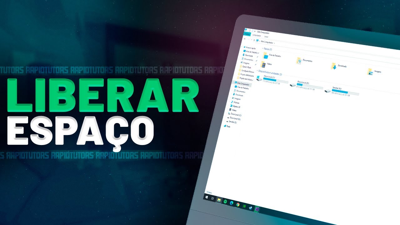 Como LIBERAR ESPAÇO no DISCO LOCAL C: do seu COMPUTADOR! - YouTube