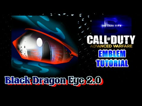 Advanced Warfare Emblem - Black Dragon Eye 2.0 - YouTube