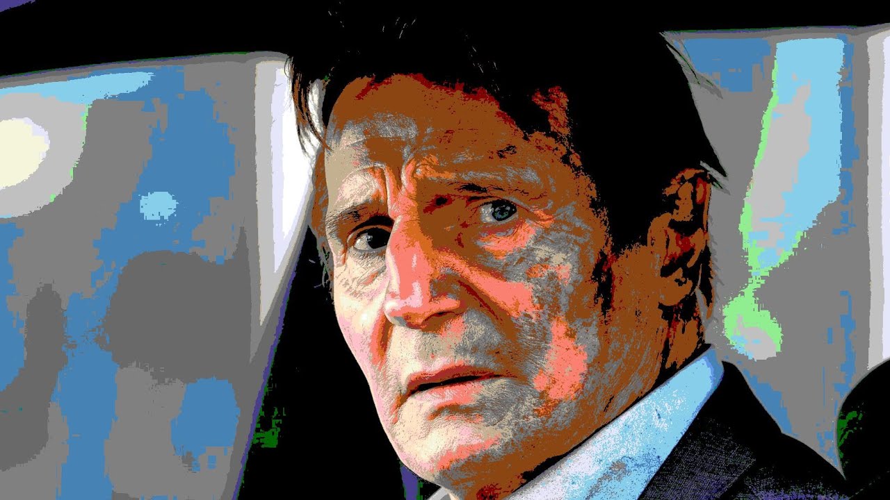 Animated Liam Neeson Time Lapse - YouTube