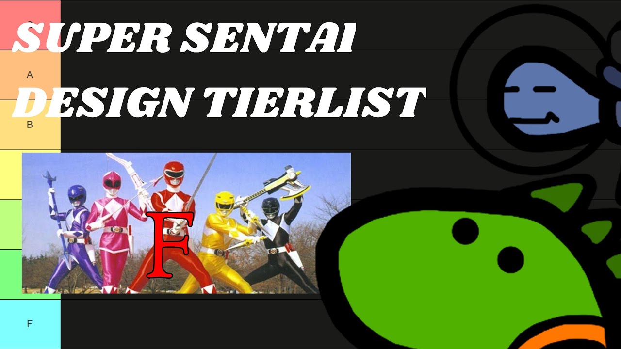 We rate Super Sentai Designs - Super Sentai Tierlist - YouTube