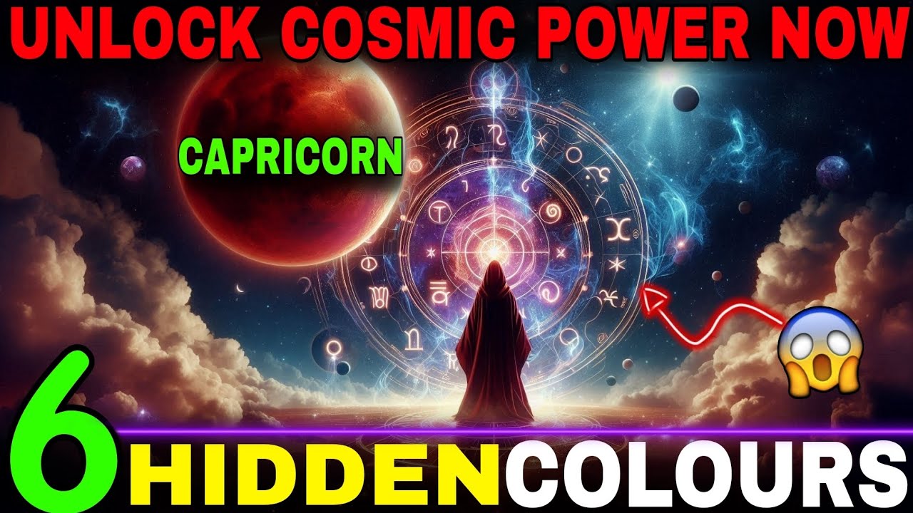 🚨 CAPRICORN 6 Hidden Colors That Will CHANGE Your Life! | Unlock Your ...