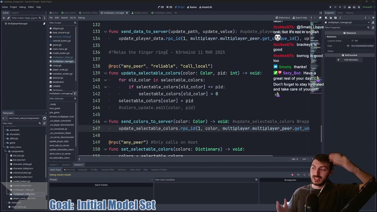 🕹️GameDev|🔴Multiplayer Mayhem 🔴THE TEDIOUS TEMPLATE REFACTORING🔴 - Day 7 - YouTube