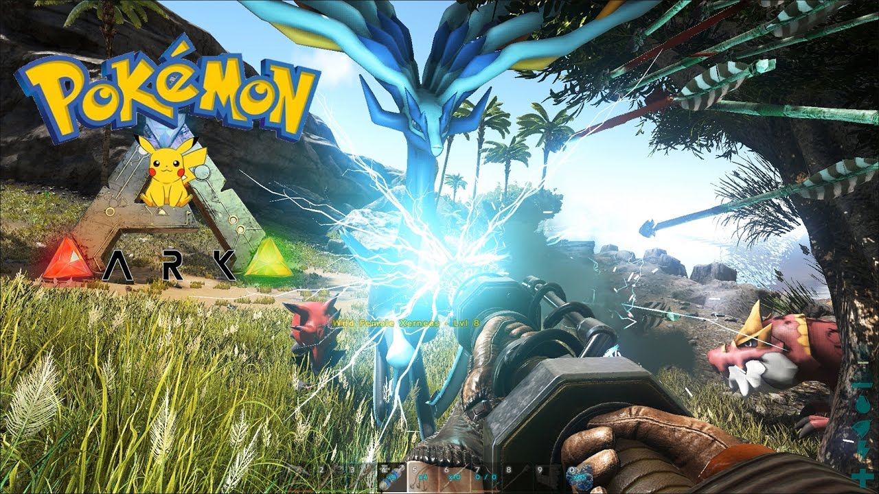 Pokemon ARK: Survival Evolved | #2 Meine Starter-Pokemon | Gameplay ...