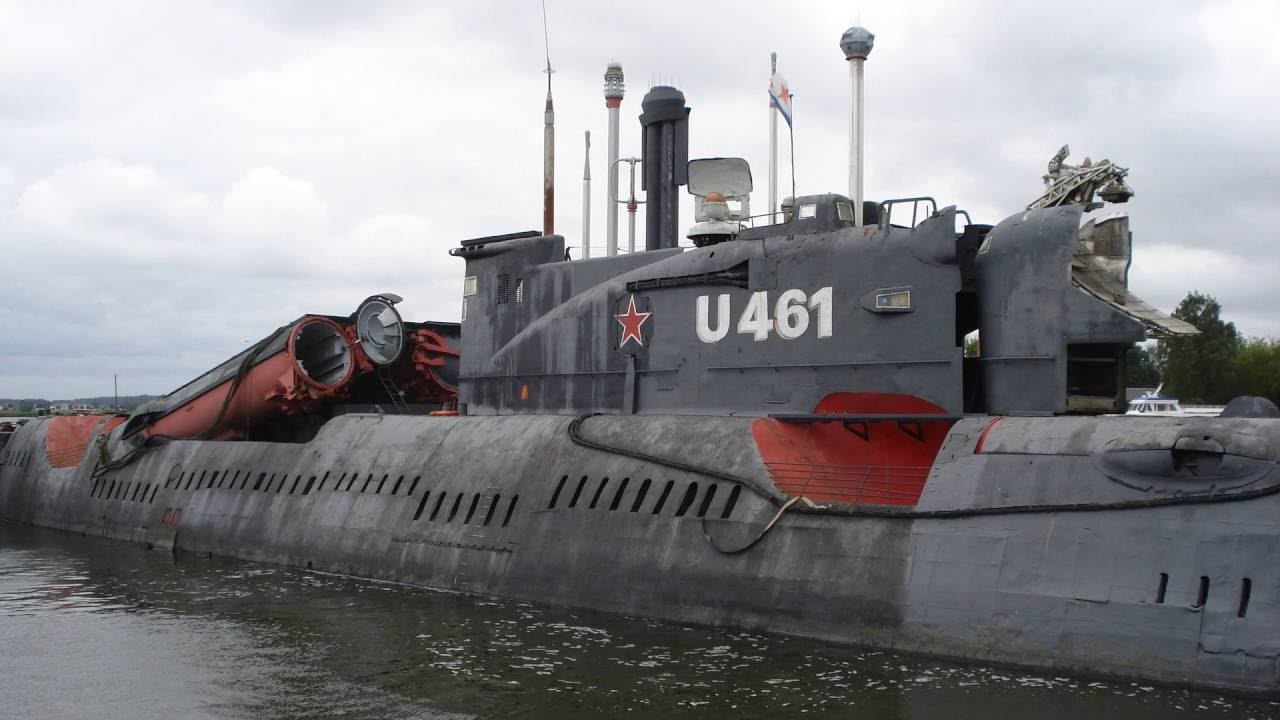 U Boot - U461 in Peenemünde / Russian submarine/ Русская подводная ...