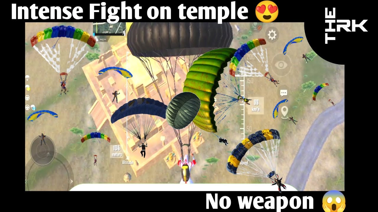 Intense Fight on temple No weapon #bgmi #pubg #pubgmobile #gameplay ...