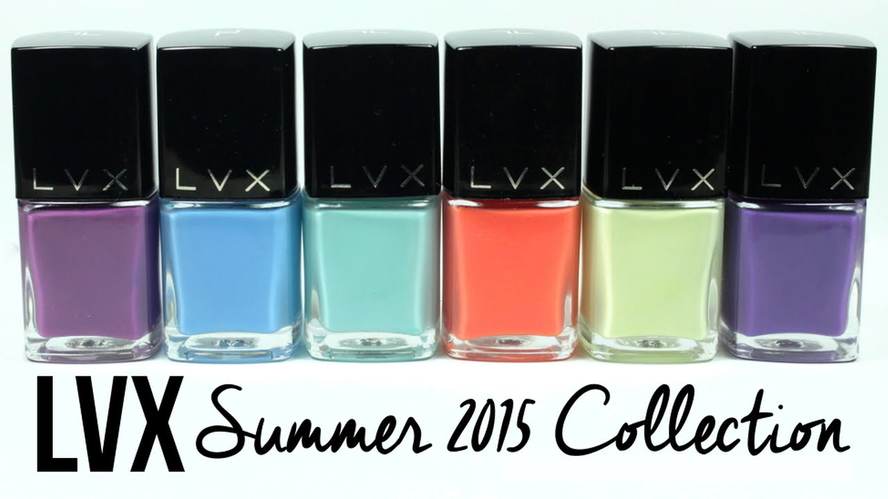 LVX Summer 2015 - Swatches & Review - YouTube