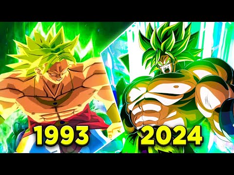 Evolution of Broly LSSJ Transformation (2004-2024) - YouTube