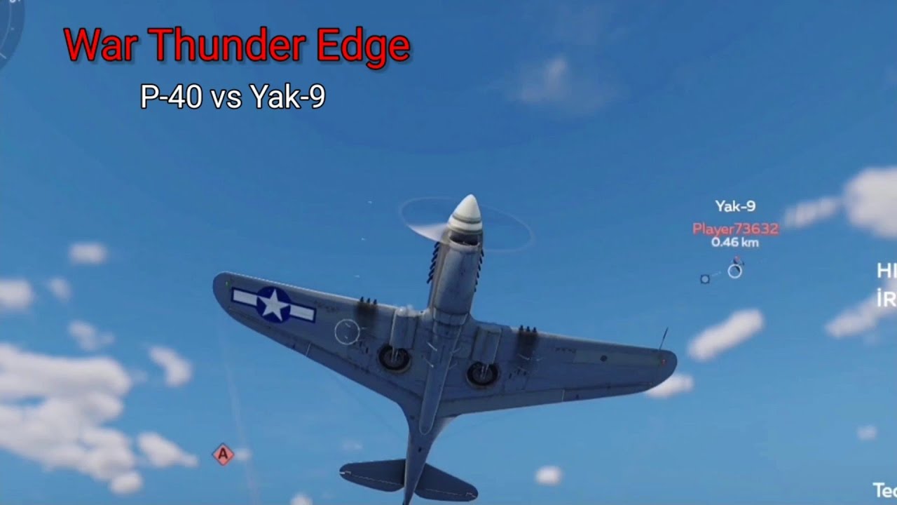 An actual, proper dogfight in War Thunder Edge - YouTube