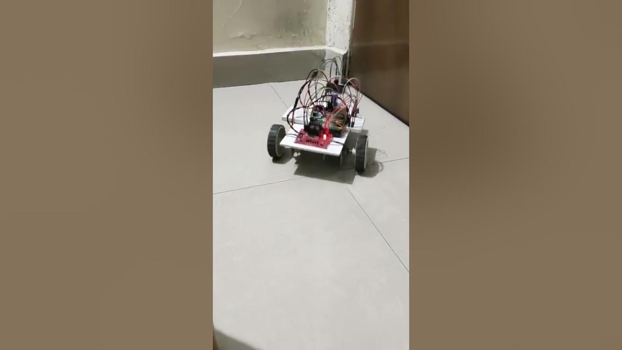 Obstacle Avoiding Bot #AVR - YouTube