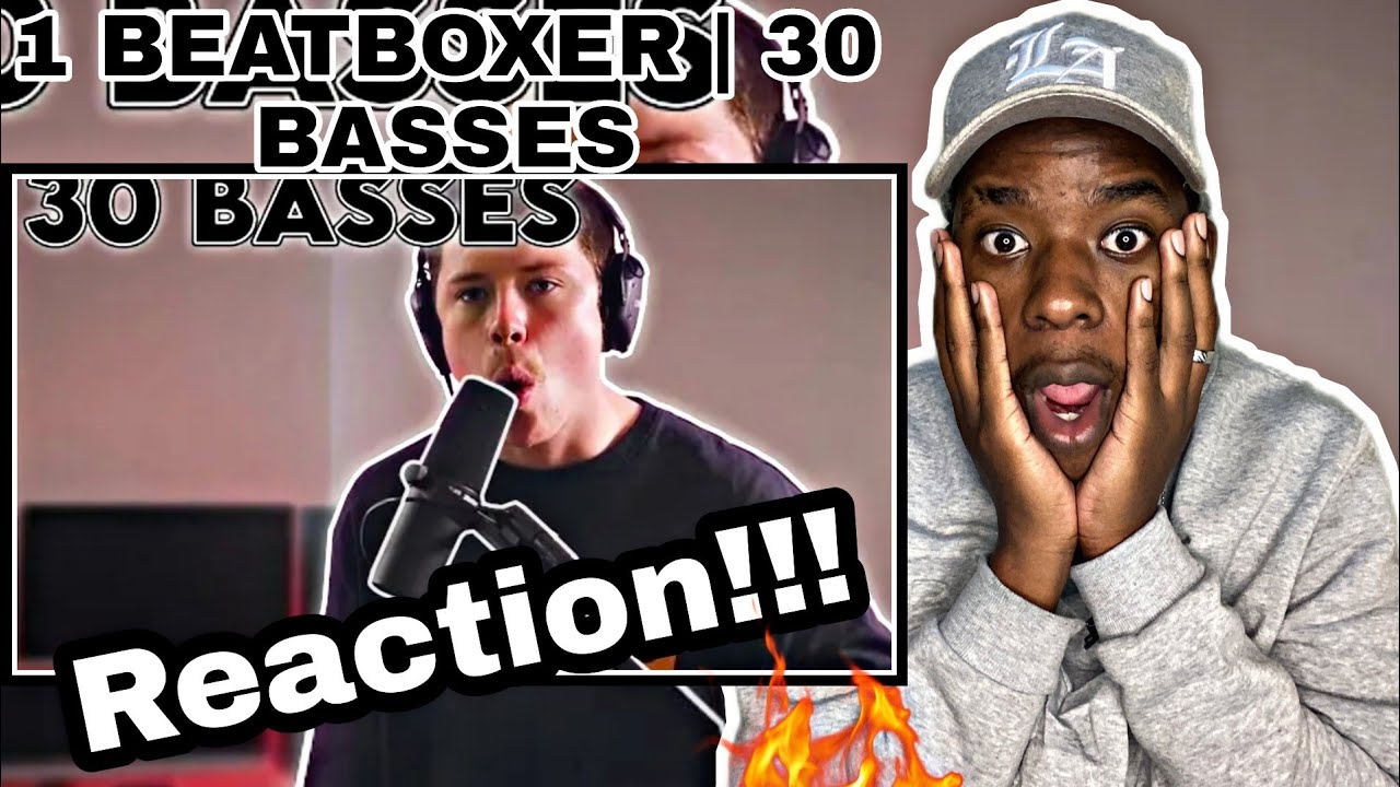 Reacting To 1 BEATBOXER | 30 BASSES | D-low - YouTube