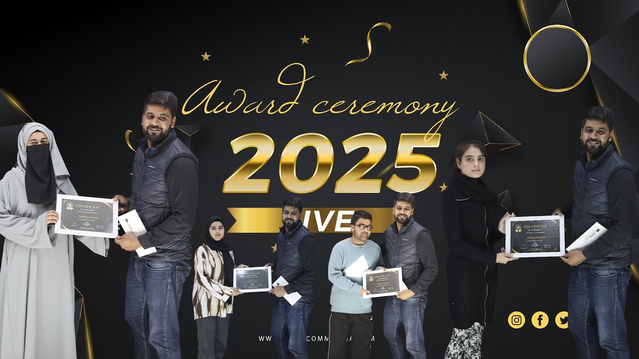 Award distribution | 2025 | class 12th | live - YouTube