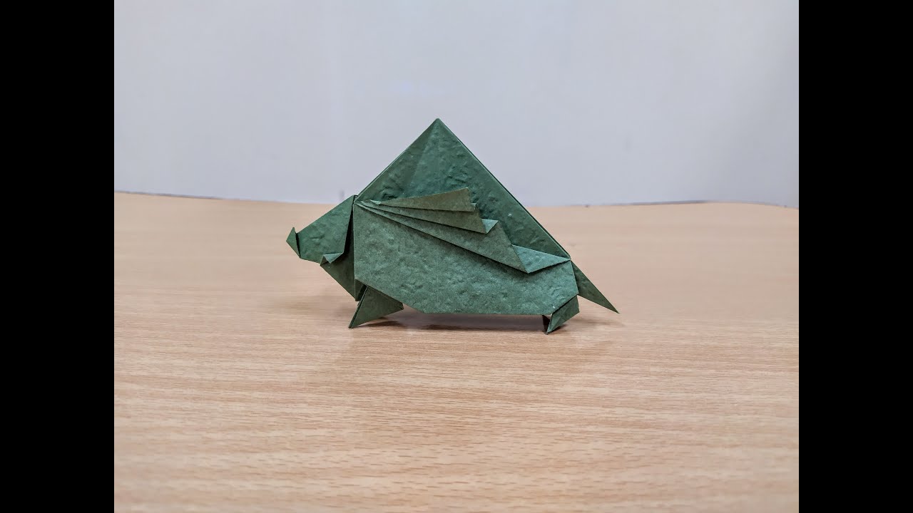 Origami Hedgehog Easy | How To Make Hedgehog Easy - YouTube