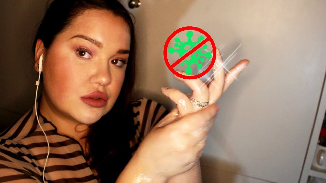 Steps To Wash Your Hands Effectively! Soapy ASMR - YouTube