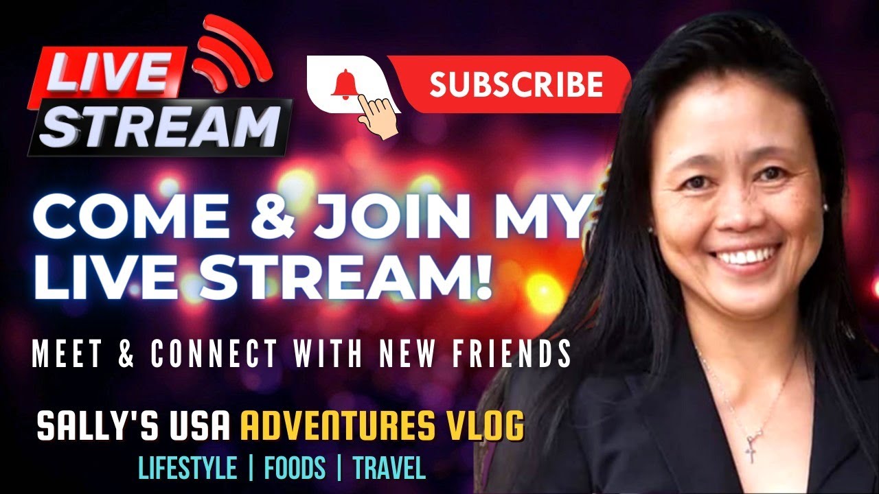 COME & JOIN MY LIVE - YouTube