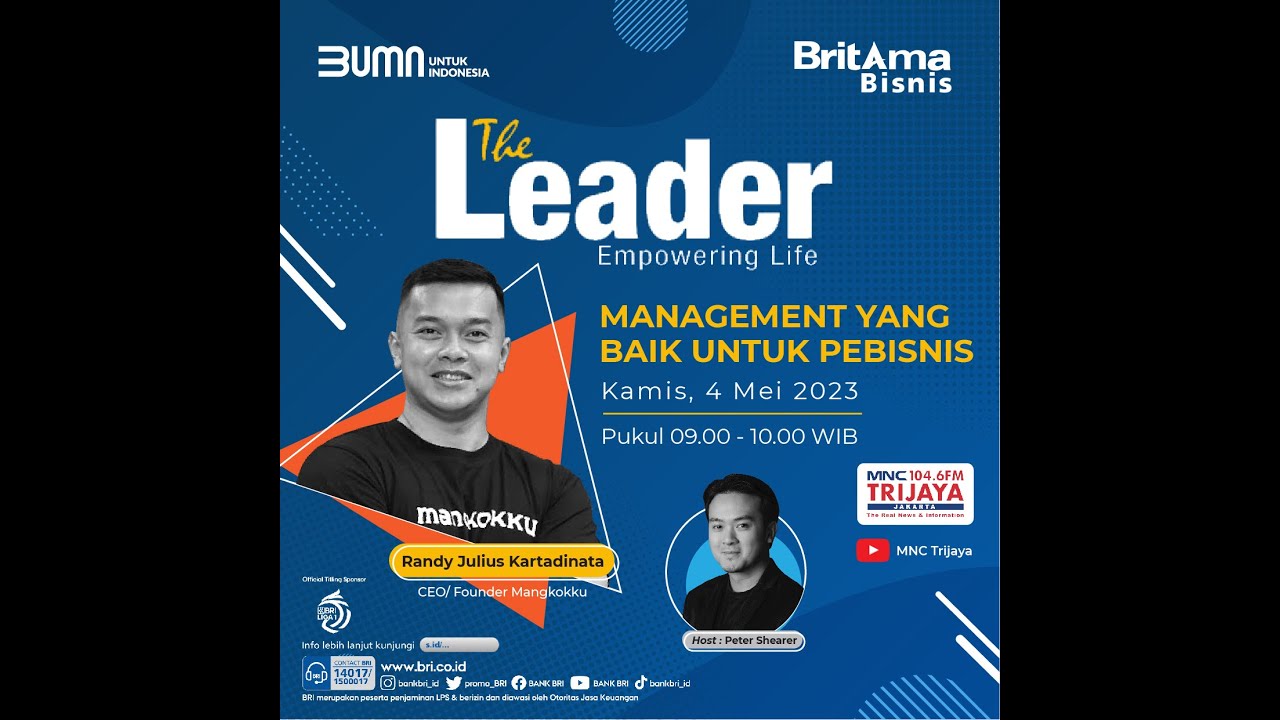 The Leader - Tabungan BRI BritAma Bisnis Ep.2 : Management yang Baik ...