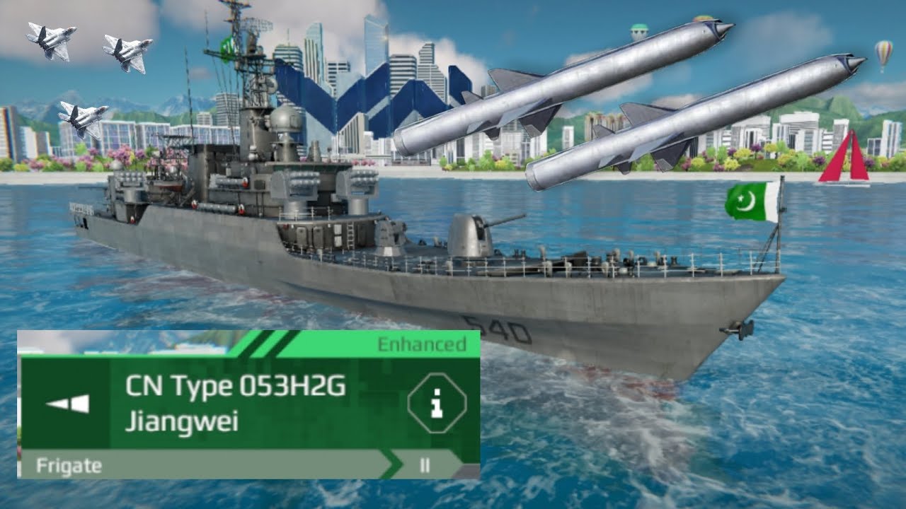 CN type 053H2G jiangwai | Frigate | p800 missiles! | Modern Warships ...