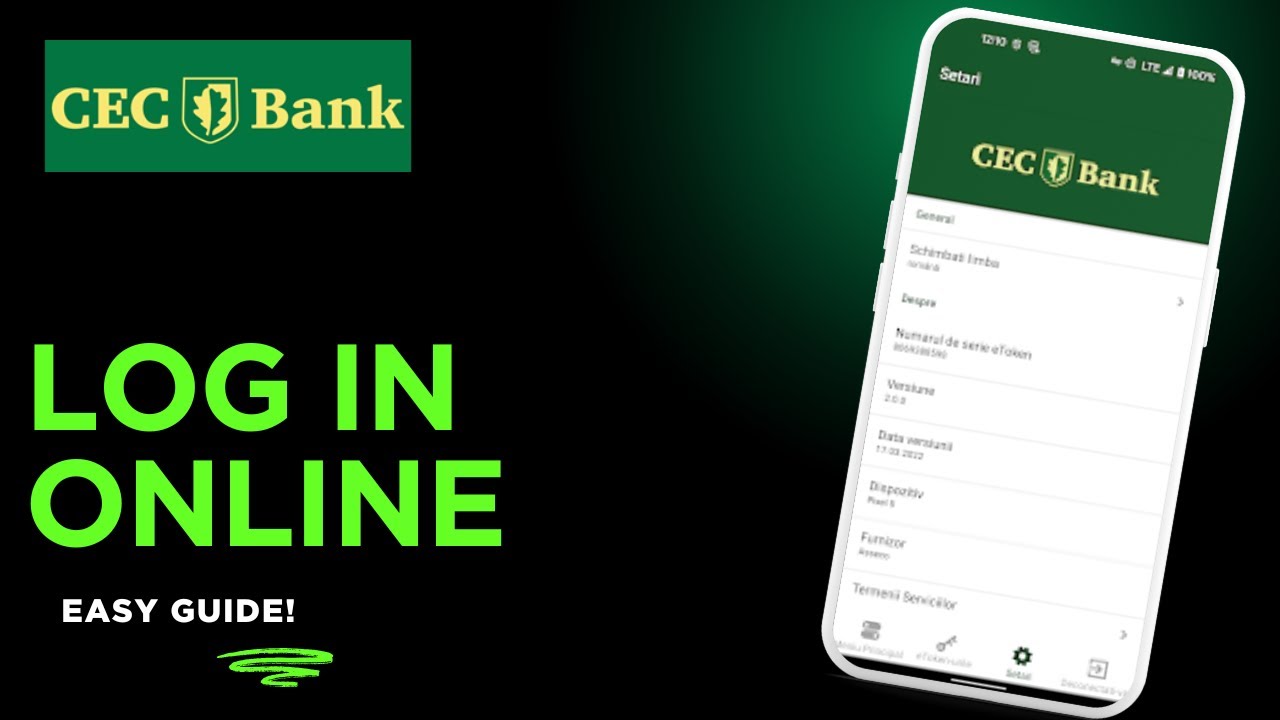 How to login to CEC Bank Romania online banking - YouTube