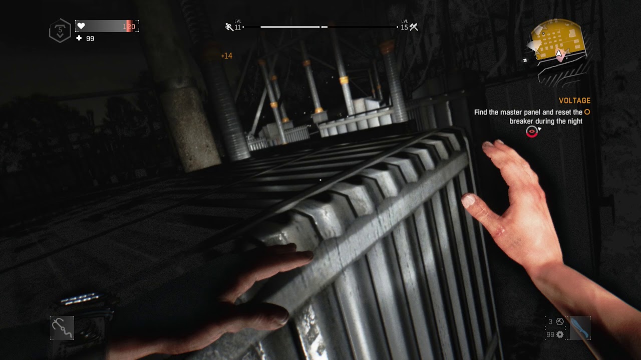 Dying Light - Voltage Master Panel Location at Night - YouTube