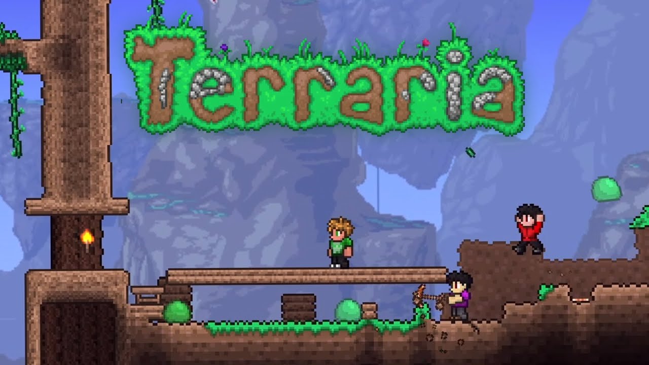 MINECRAFT... FAST I 2D? | Terraria - #1 - YouTube