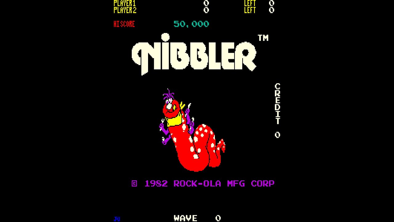 Nibbler Arcade intro by videogamespedia - YouTube