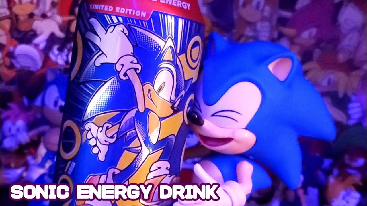 Sonic the Hedgehog GFUEL Energy Drink Review (Taste Test?) - YouTube