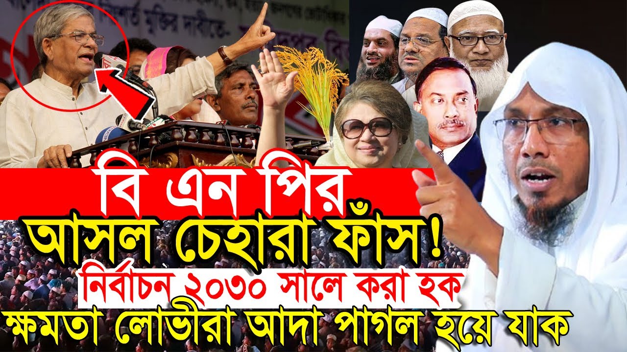 বি এন পির আসল চেহারা ফাঁস ! নির্বাচন ২০৩০ সালে করা হক Afsari new waz 2025 Rafiqullah Afsari waz ...