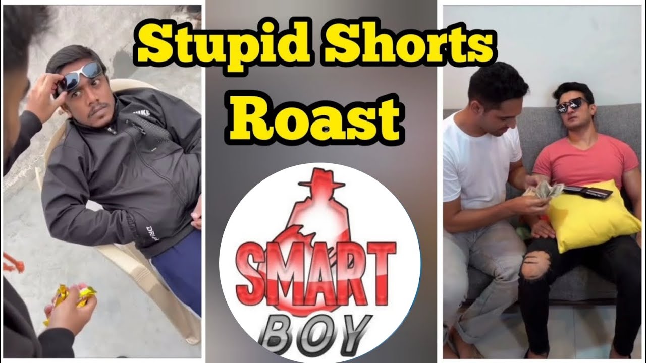 Stupid youtube shorts | Cringe youtube shorts || Funny Roast | Roaster ...