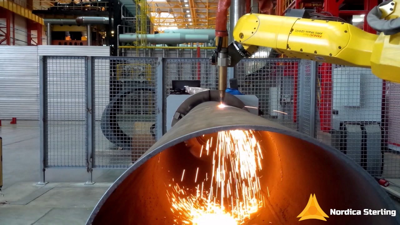 3D Robotic Gas cutting solution - YouTube