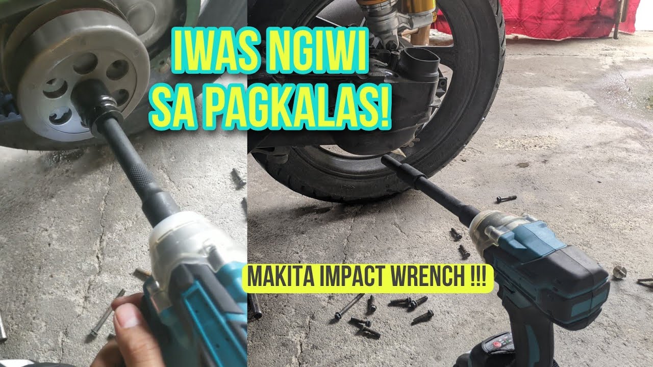 KAHALAGAHAN NG MAYROONG CORDLESS IMPACT WRENCH TOOL | MIO SPORTY BAKLAS ...