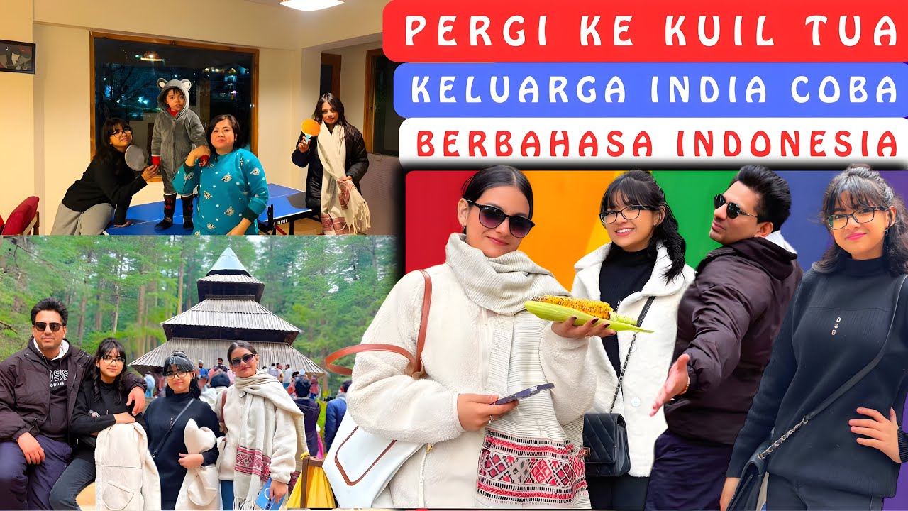Naik 100 Tangga Untuk Pergi Ke Kuil Tua‼️Keluarga India Coba Berbahasa ...