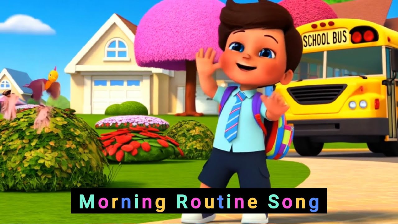 Morning Routine Song | Tinkle Tots Corner Nursery Rhymes & Kids Songs ...