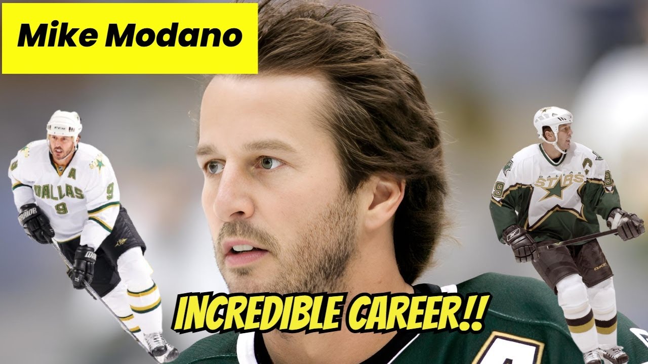 MIKE MODANO'S INCREDIBLE NHL HALL OF FAME CAREER HIGHLIGHTS! - YouTube