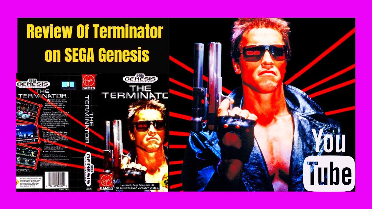 My Review of Terminator Game on SEGA Genesis - YouTube