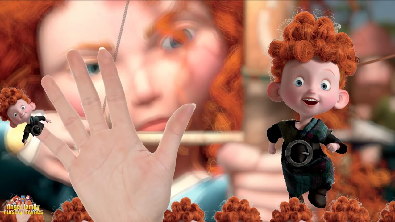 Disney Brave Finger Family Song Nursery Rhymes For Kids Children ...