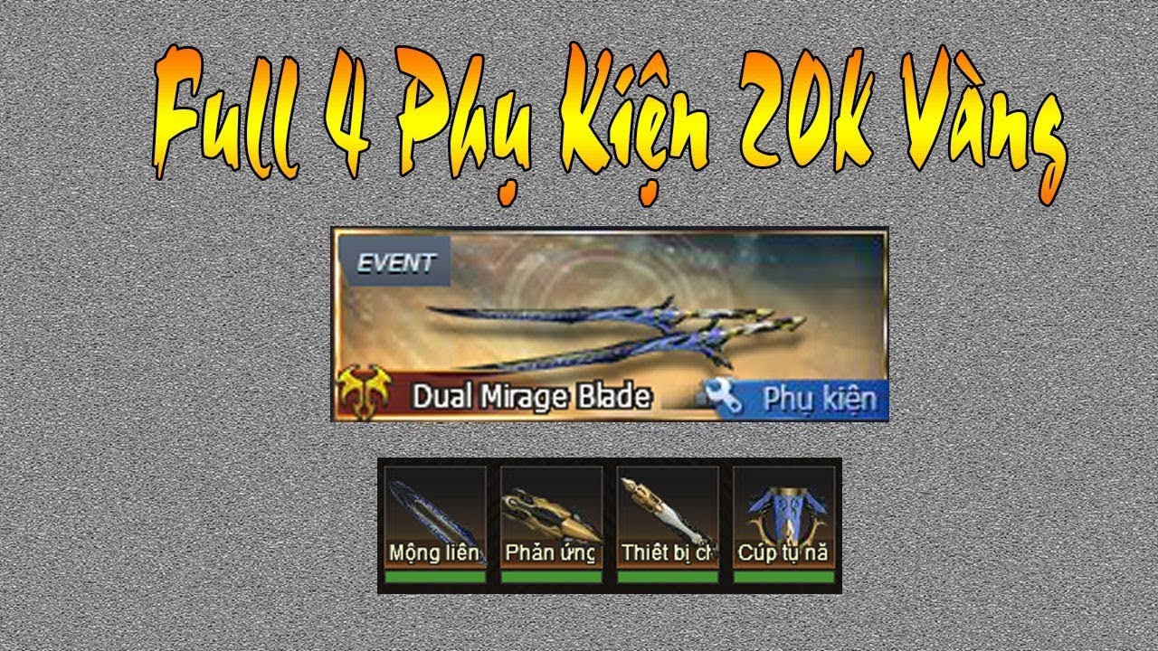 Truy Kích - Review vũ khí mới Dual Mirage Blade Full Phụ Kiện Vs Zombie ...