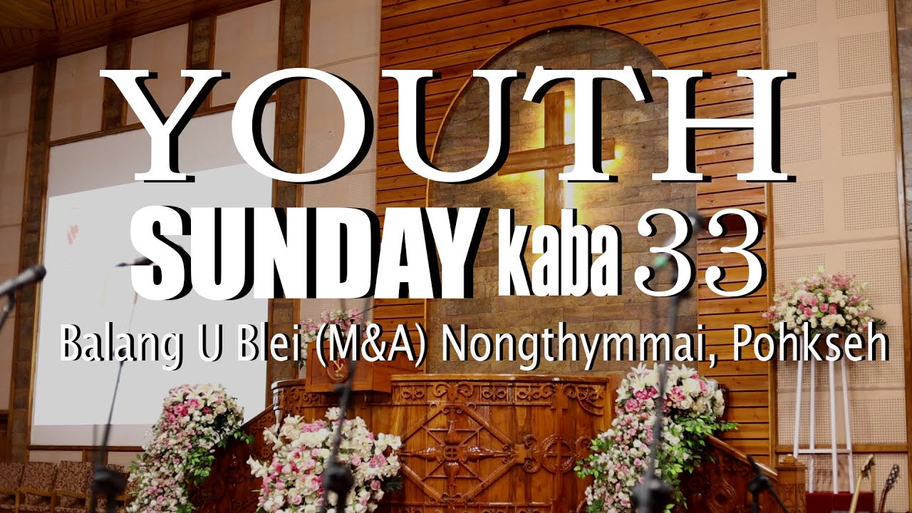 33rd Youth Sunday | Dr. M. Rani | 1:30 p.m service | sermon & special no - YouTube