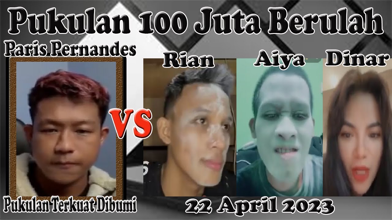 Full Live Battle PK Paris Pernandes || Pukulan !00 Juta Membuat Lawan ...