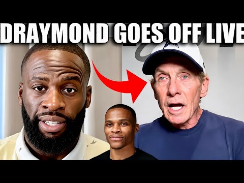 ‘You SUCK!’ Draymond Green CHECKS Skip Bayless LIVE For Dissing Russell Westbrook Retirement NBA