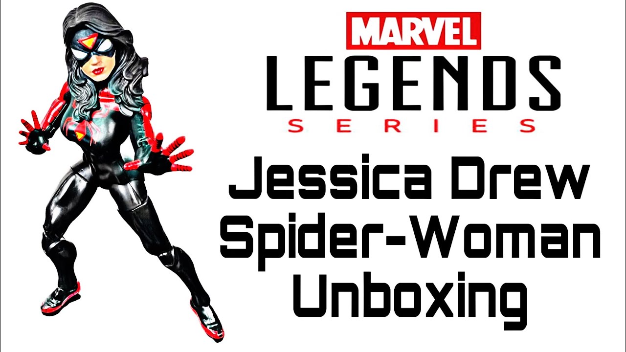 Jessica Drew | Spider-Woman | Marvel Legends | Hasbro | Unboxing - YouTube