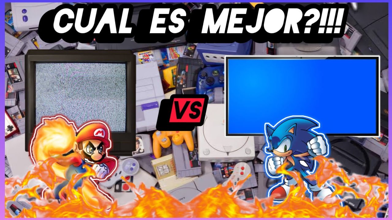 crt vs tv led ¿Cual nos conviene más para el retro gaming? #retrogaming ...