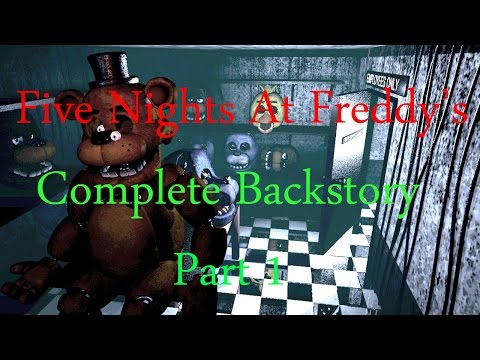 Complete Backstory Of Five Nights At Freddy's (FNAF) -Part 1