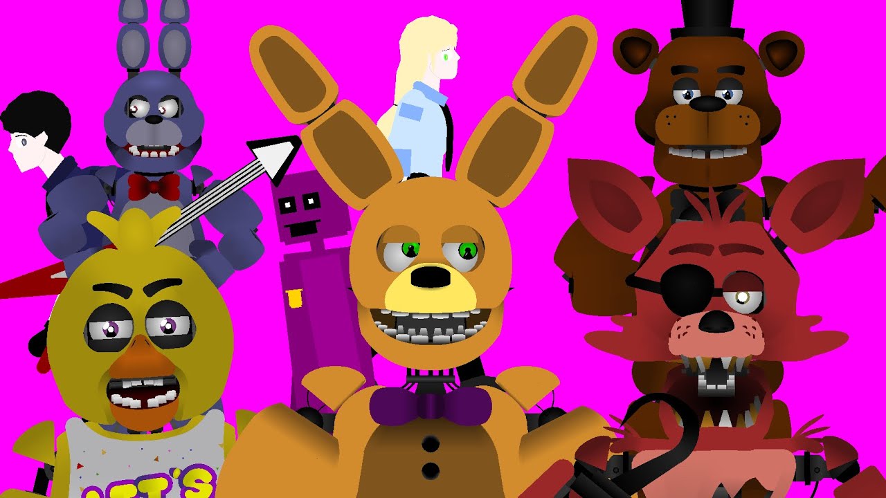 SPRINGTRAP/FNAF MOVIE THE MUSICAL (LIVE ACTION VERSION) - YouTube