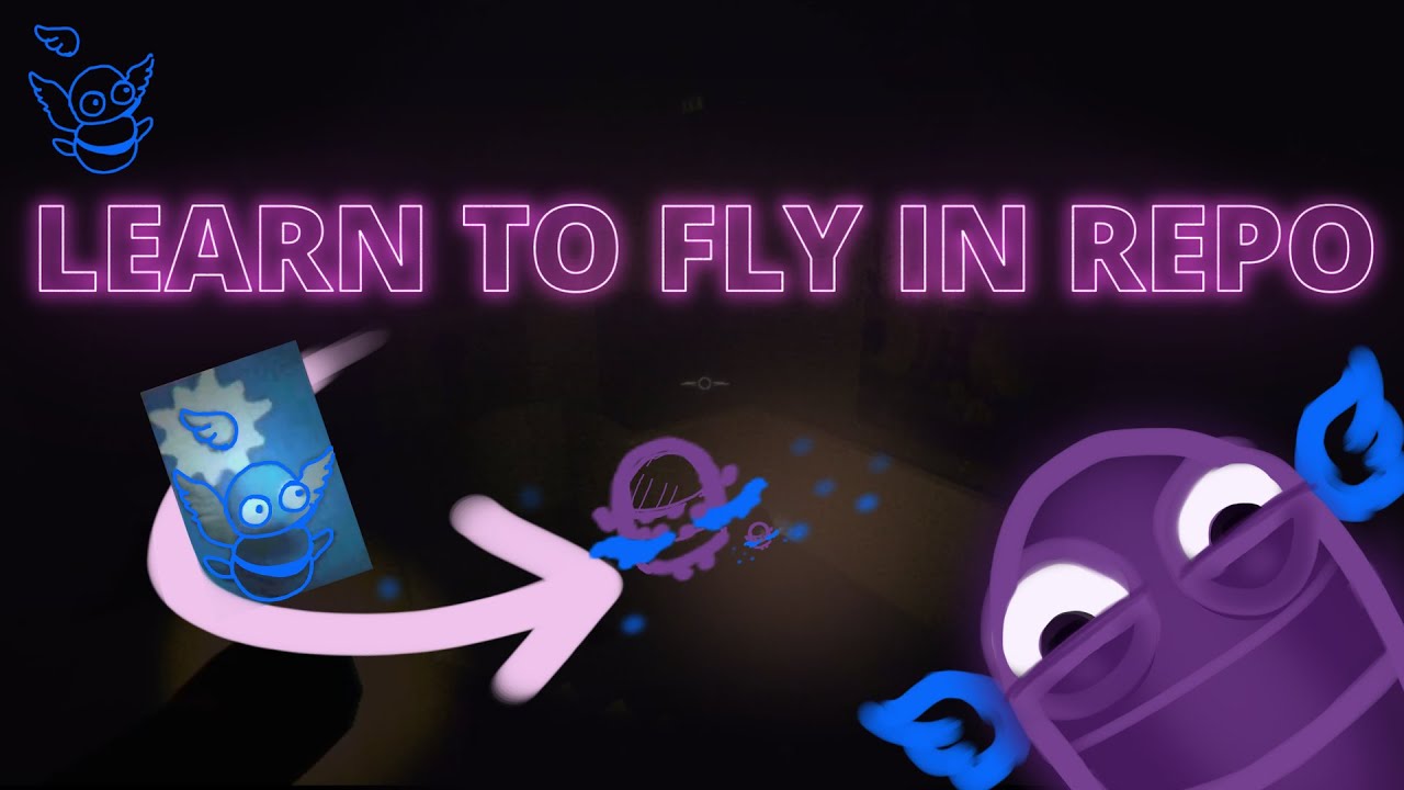 How to Fly in REPO 🫘🟣😃🪽👼 - YouTube