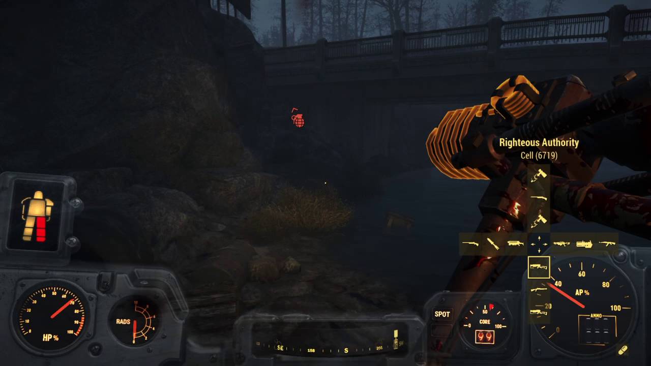 Fallout 4 rad roach hits a home run - YouTube