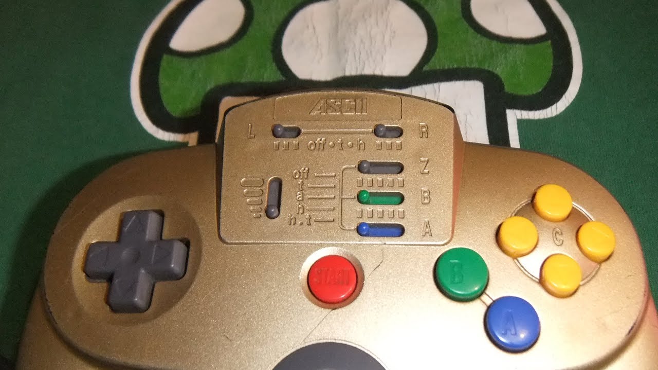 Control N64 ASCII - YouTube