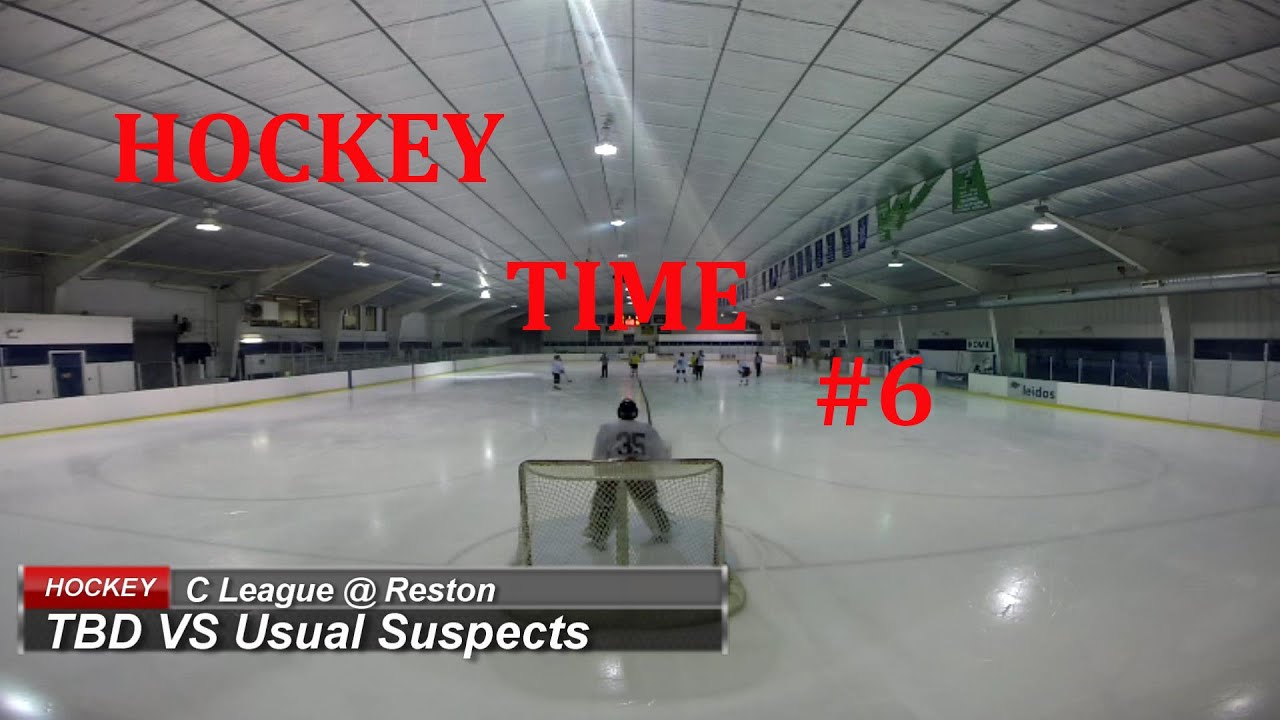 Hockey Time #6 TBD VS Usual Suspects @ Reston Skatequest C League - YouTube